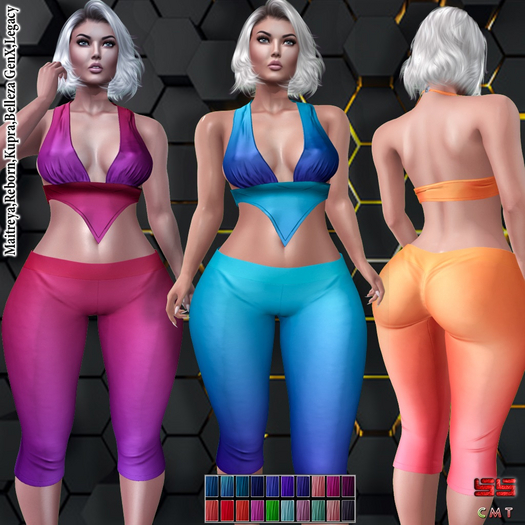 Second Life Marketplace - [SS] Sandy Outfit Pack 2 [ 6 mesh size ]